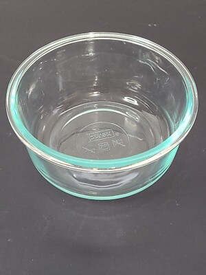 Pyrex Clear Round #7201R Glass Food Storage 1QT 6 1/4" | eBay