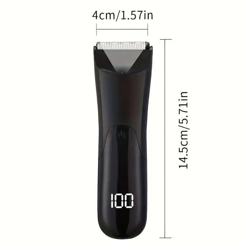 Manscape Groin Hair Trimmer for Men's Electric Ball Trimmer Wet/Dry ...