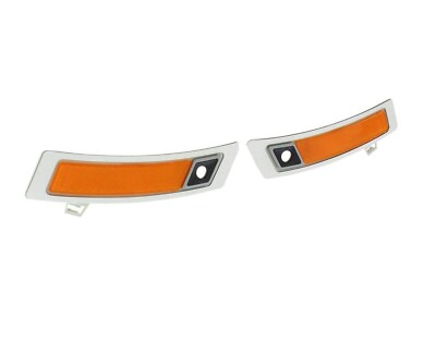 For BMW X5 xDrive Front Bumper Cover Reflector SET Left & Right Side ...