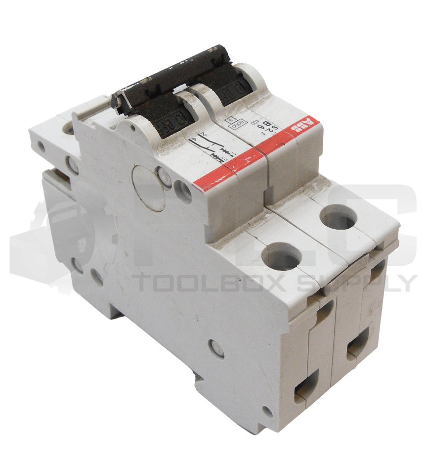 ABB S262 B6 CIRCUIT BREAKER 400V 6A | eBay