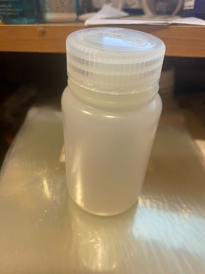 NEW (1) Nalgene Packaging Bottle, 125ml 4oz, Wide Mouth, HDPE | eBay