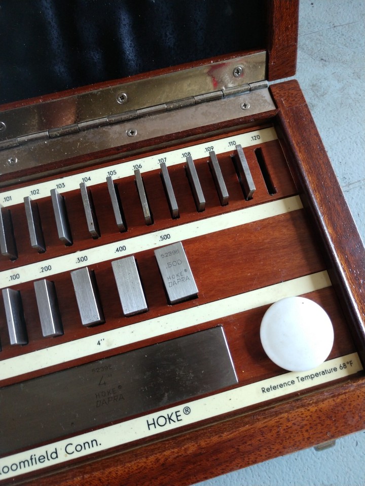 DAPRA HOKE Square Gage Block Set | eBay