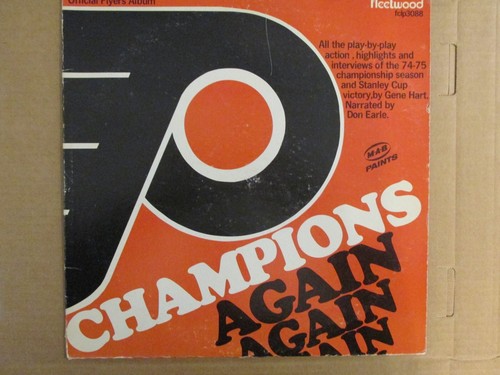 Philadelphia Flyers Champions Again Bobby Clarke Bernie Parent M.A.B ...