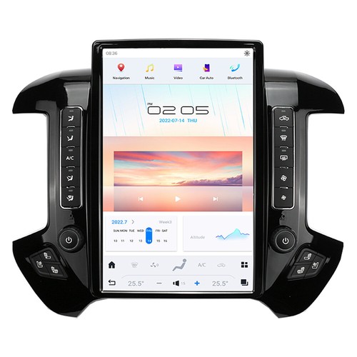 Android Smart Radio Vertical Screen GPS Player For Chevrolet Silverado ...