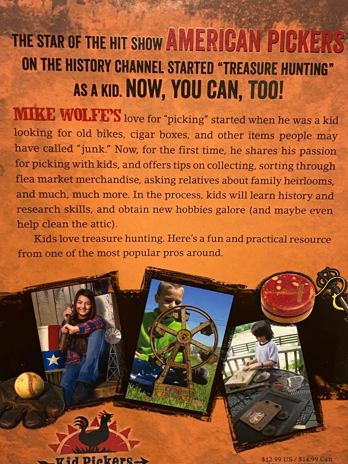 Kids Pickers How to turn Junk into Treasure Mike Wolfe with Lily ...