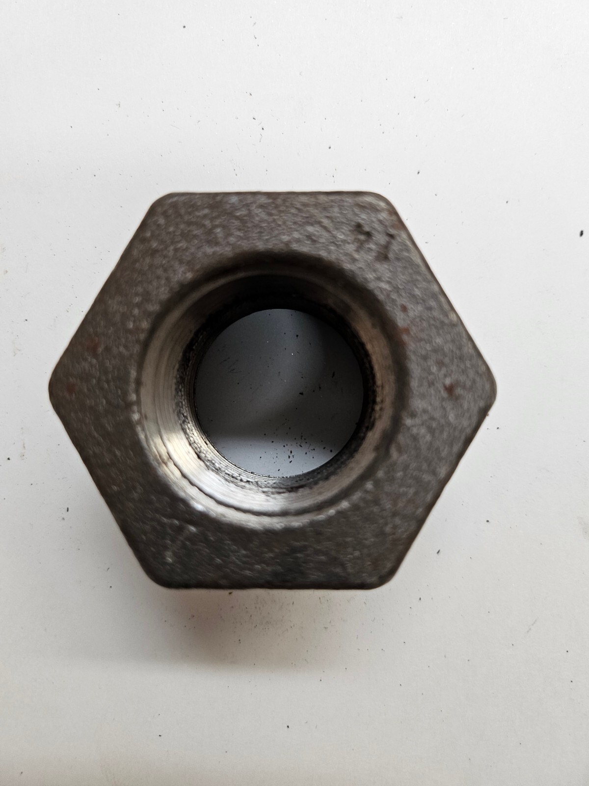 1-1/2" x 1" x 1" Double Tapped Tank Bushing Black - Made in USA | eBay