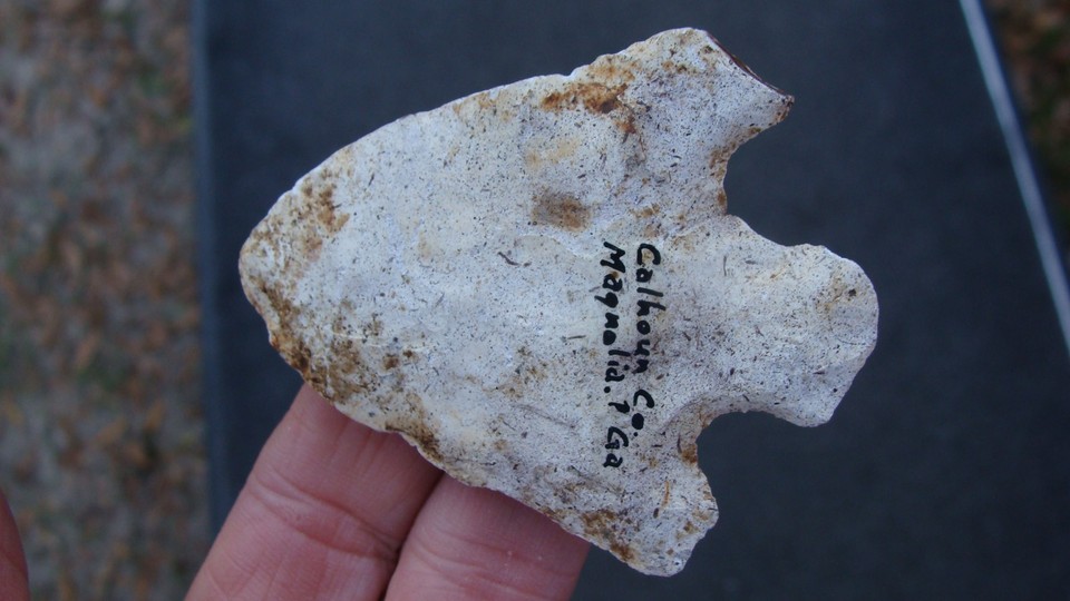 Big thin CLAY Georgia Florida Arrowhead ~132~ | eBay