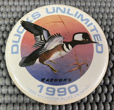 1990 Ducks Unlimited Button Pin | eBay