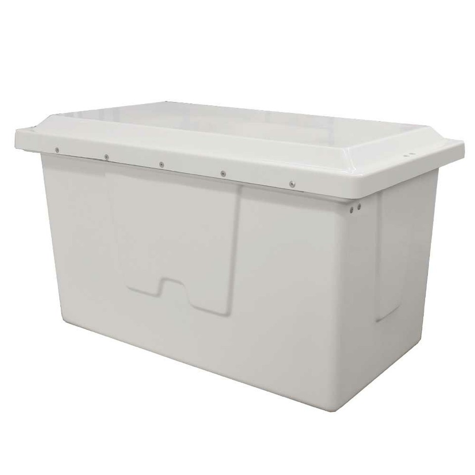 Dockmate Boat Dock Storage Box | White Fiberglass | Dock Box | United ...