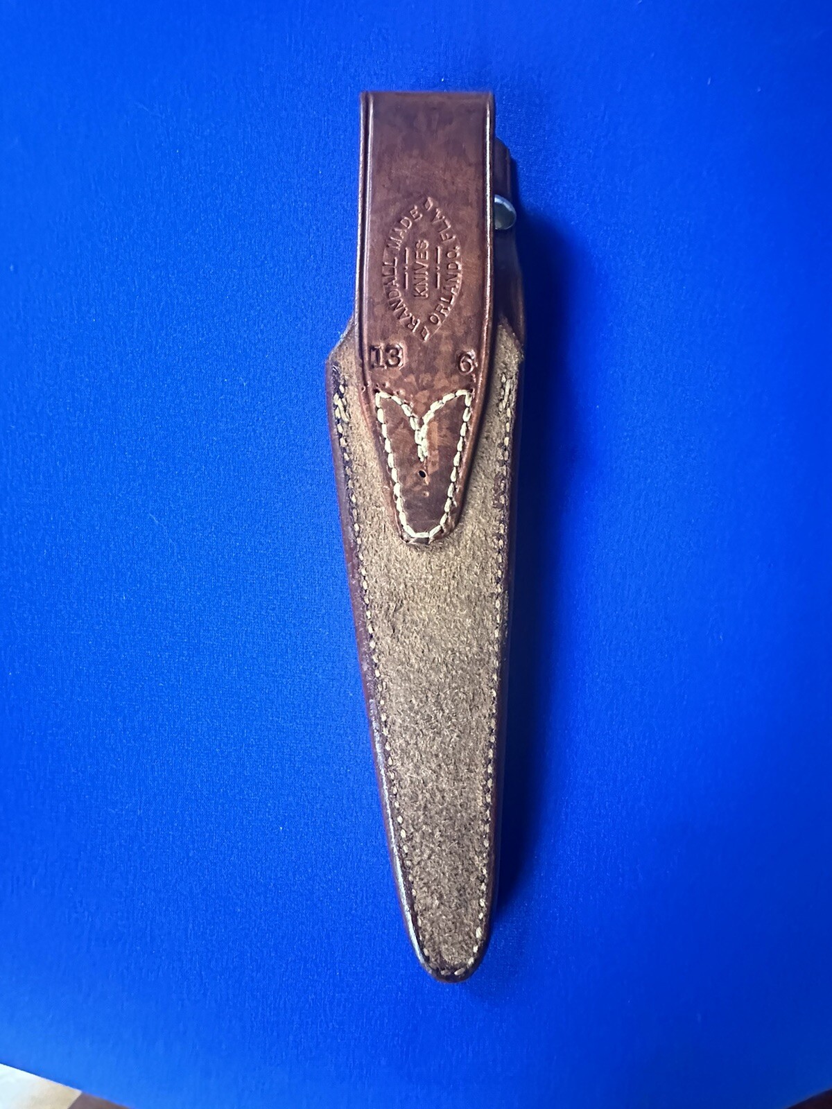 Randall Made Knife~ Model 13-6~ Vietnam Era~ Small Arkansas Toothpick ...