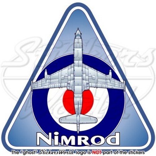 NIMROD RAF Hawker Siddeley-BAe British Royal AirForce Vinyl Sticker ...