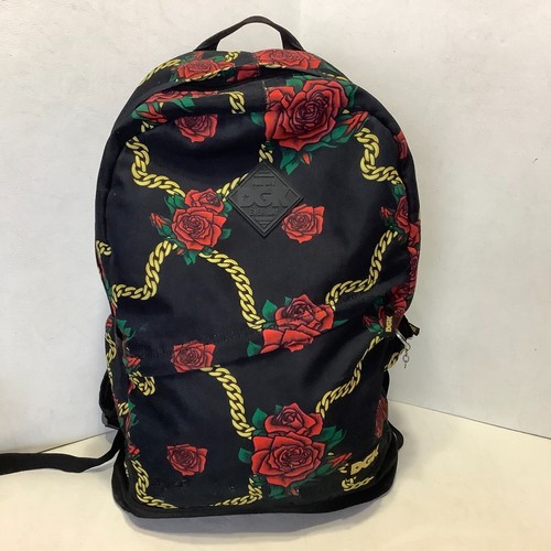 DGK All Day Everyday Backpack Roses Black Gold | eBay