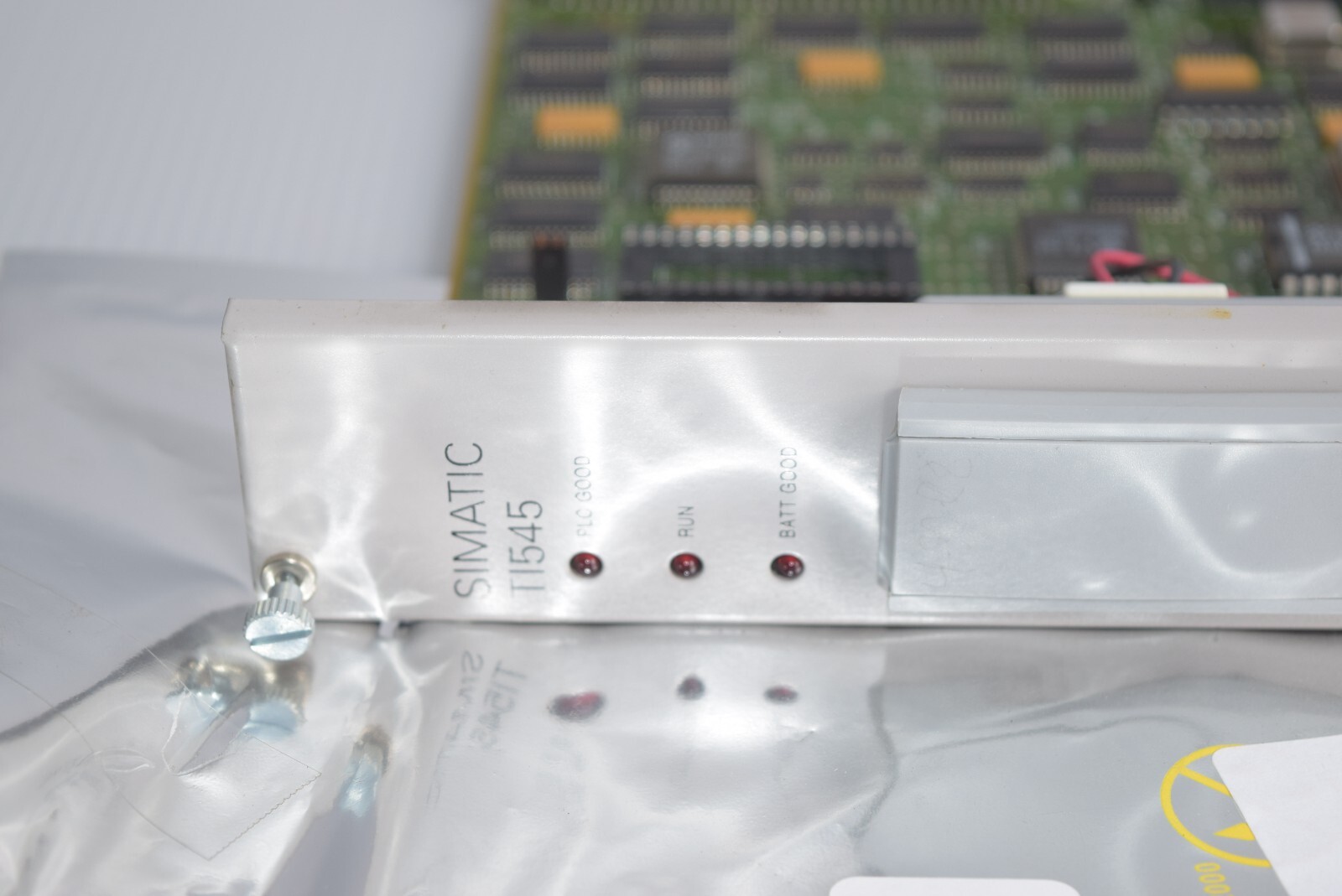 Siemens SIMATIC 545-1101 TI545 CPU Control Processor Module #213325-AW5 ...