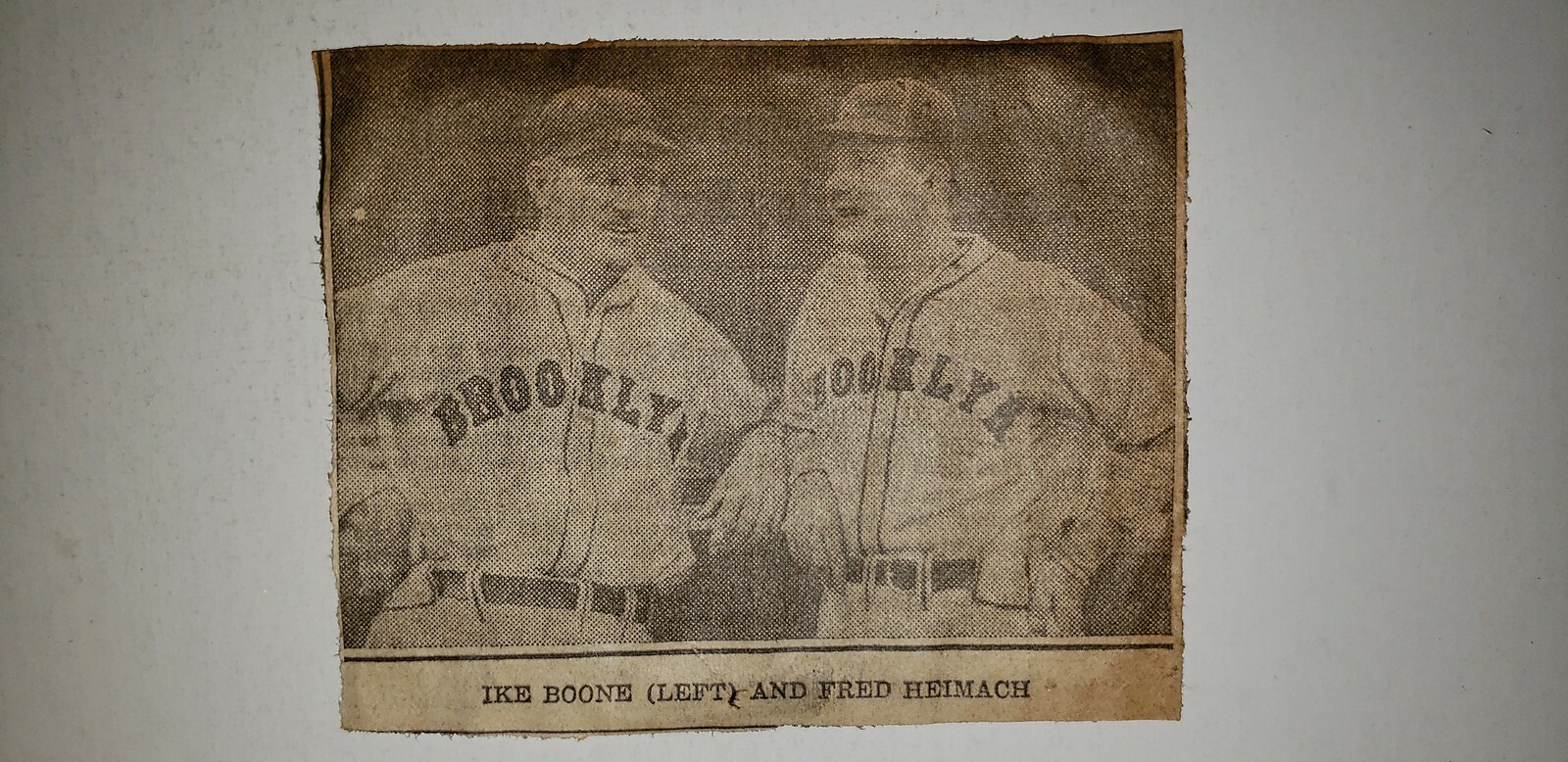 Ike Boone Fred Heimach 1930 Dodgers Picture | eBay