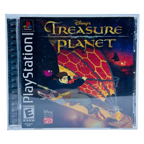 Disney's Treasure Planet (Sony PlayStation 1) PS1 CIB Complete Tested w ...