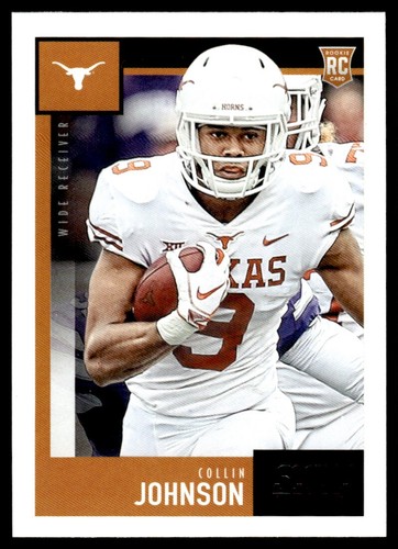 2020 Score Collin Johnson Rookie Texas Longhorns #418 | eBay