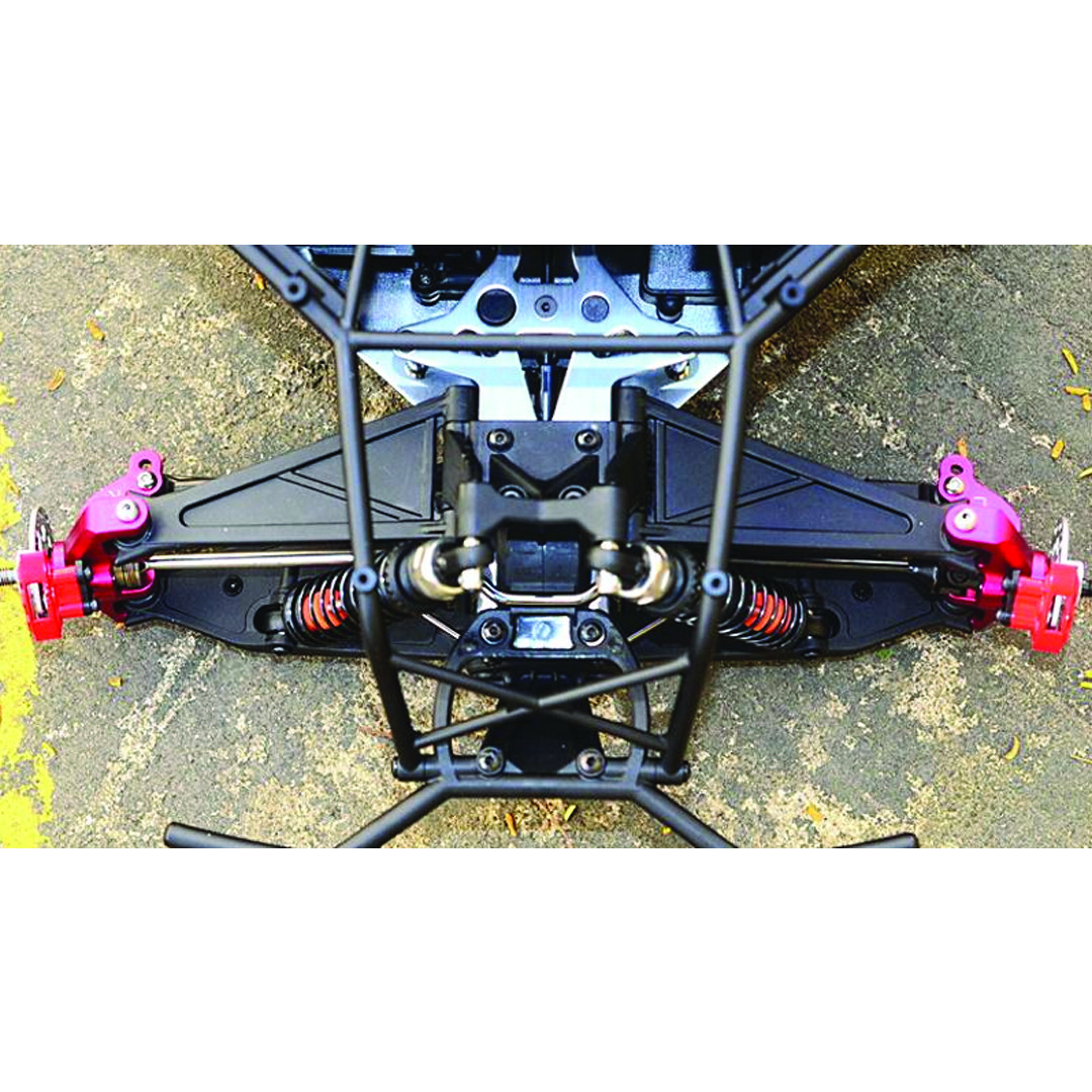 GPM Racing Aluminum Front Knuckle Arms Silver : Losi 1/10 Baja Rey | eBay