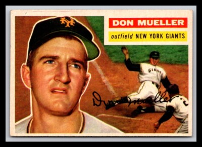 1956 Topps #241 Don Mueller EX or Better | eBay
