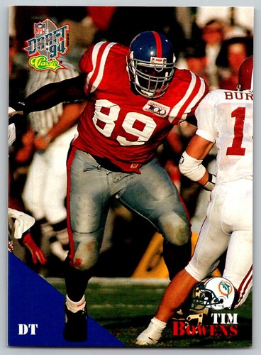 1994 CLASSIC NFL DRAFT TIM BOWENS MIAMI DOLPHINS #87 | eBay