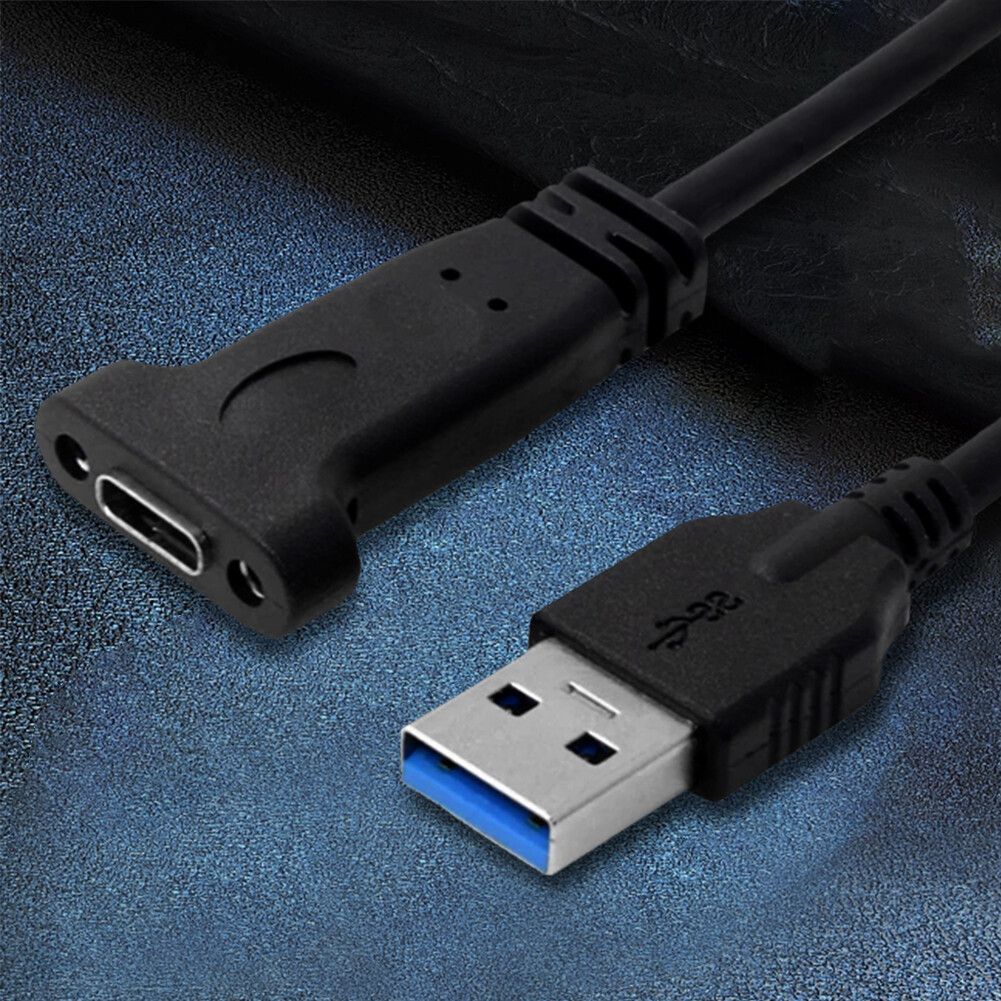 20cm USB A 3.0 Male To USB C Female Front Panel Header Cable 5Gbps ...