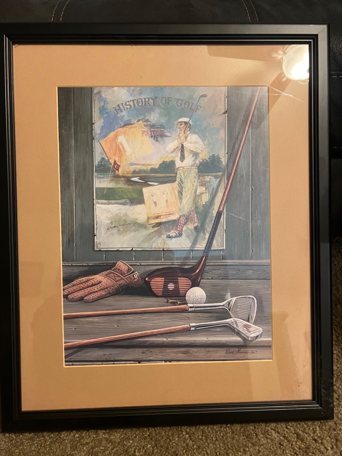 History of Golf Limited edition print Ruane Manning | eBay