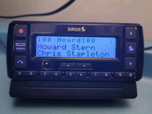 Sirius STRATUS 7 Portable Satellite Radio w/ Dock - Active Subscription ...