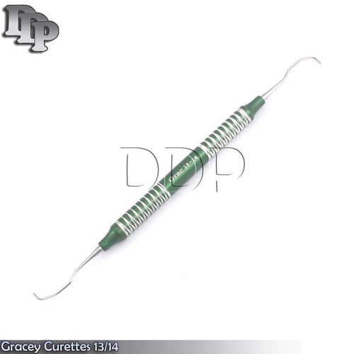 Gracey Curettes 13/14 Periodontal Dental Scalers Color Handle Green | eBay