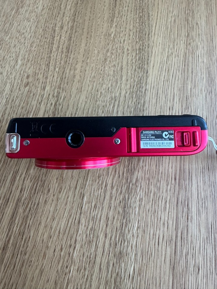 Samsung PL211 14.2MP Red Digital Camera | eBay