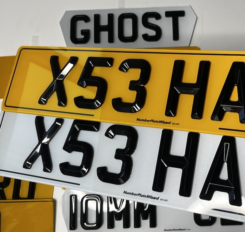 Number Plates - 100% ROAD/MOT Legal Premium Car Registration - RETRO ...