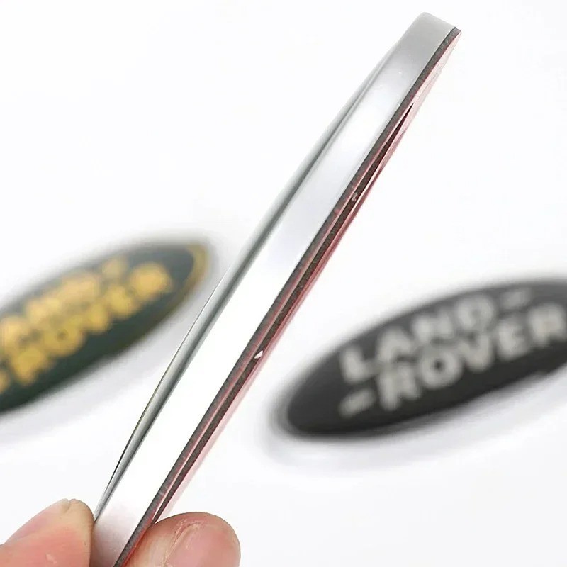 For Range Rover Black & Silver Front Grill Badge Sport Evoque Velar ...