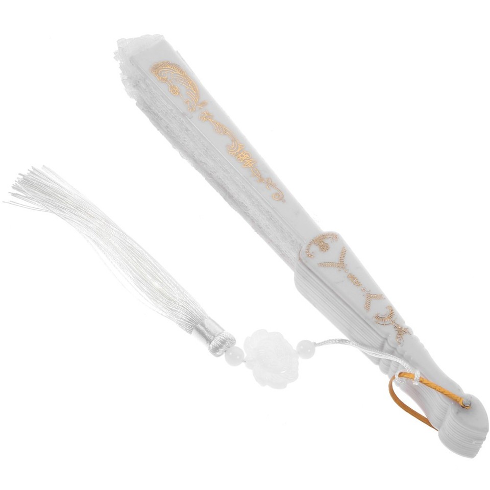 Lace Hand Fan with Tassel Elegant Lace Folding Fan Handheld Folding Fan ...