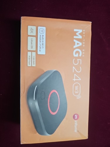 Infomir Mag 524 TV Box Linux, Ergonomic Remote | eBay