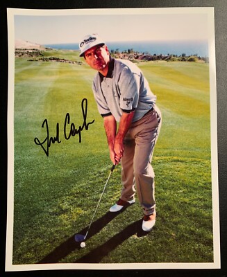 FRED COUPLES SIGNED 8X10 PHOTO AUTOGRAPHED IN BOLD BLACK SHARPIE PGA ...