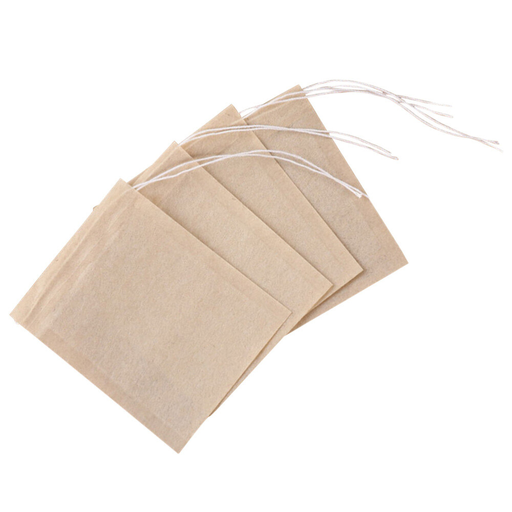 Set of 2 Empty Tea Bags Filters Sachets Drawstring Pouch Loose Leaf ...