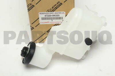 472200K020 Genuine Toyota RESERVOIR SUB-ASSY, BRAKE MASTER CYLINDER ...