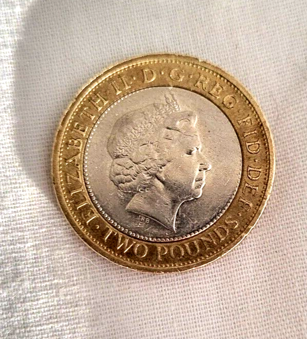 Very Rare Two Pounds Old Coin | eBay