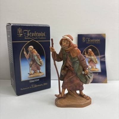 FONTANINI TIMOTHY 2005 NATIVITY VILLAGE 5" FIGURE 52571 Box and Card | eBay