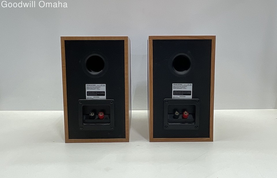 Polk Audio RT-105 Bookshelf Speakers TESTED!!! READ DESCRIPTION!!! | eBay