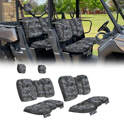 Camo UTV Seat Covers Split for Can Am Defender MAX DPS HD7 HD9 HD10 | eBay