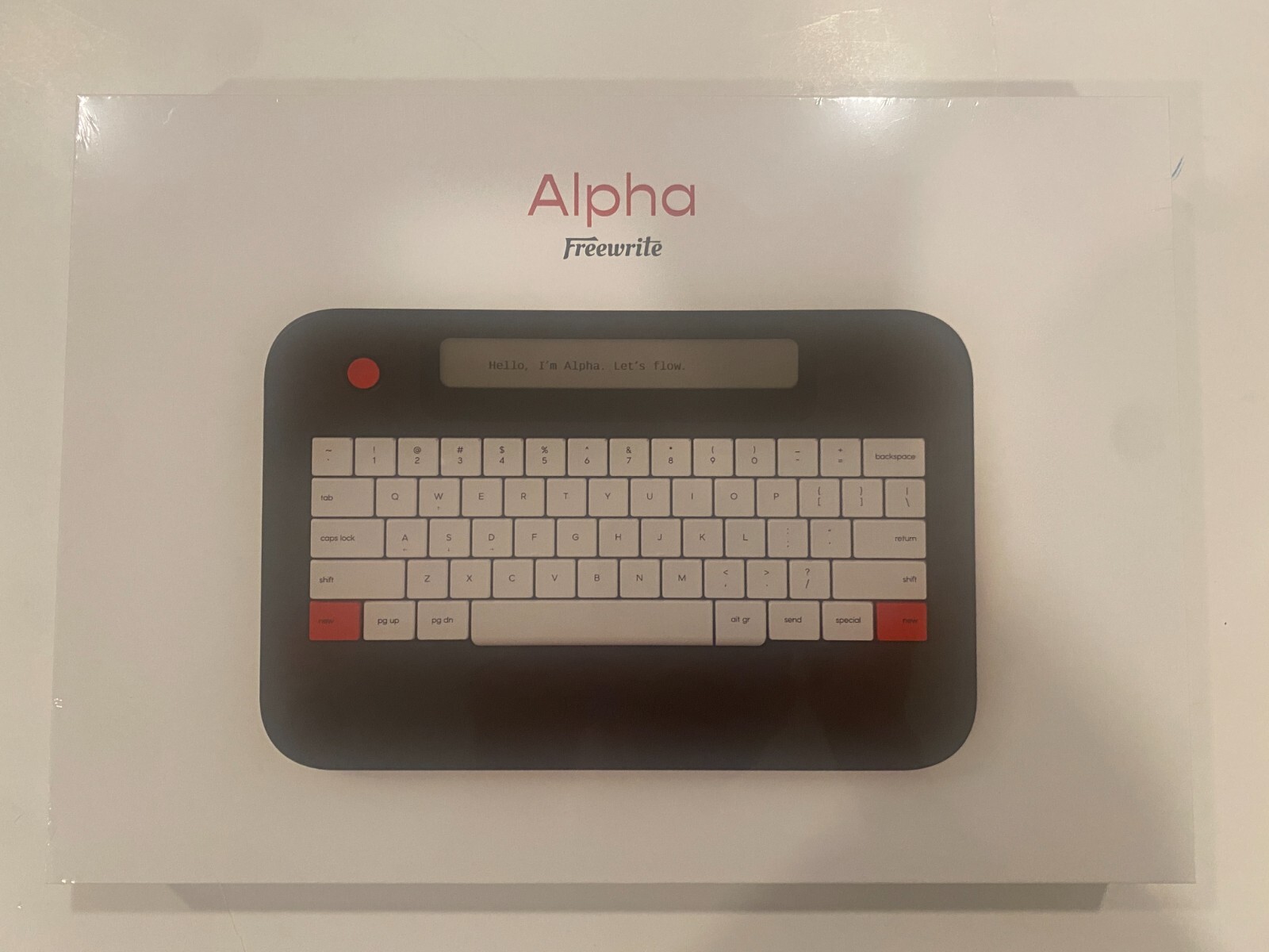 Freewrite Alpha Raven Black Typewriter BRAND NEW | eBay