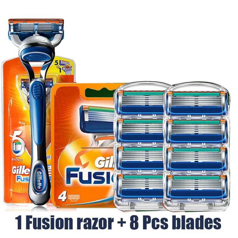 Gillette Fusion 5 Razor Blades Refill for Fusion Razor Handle Men Free ...