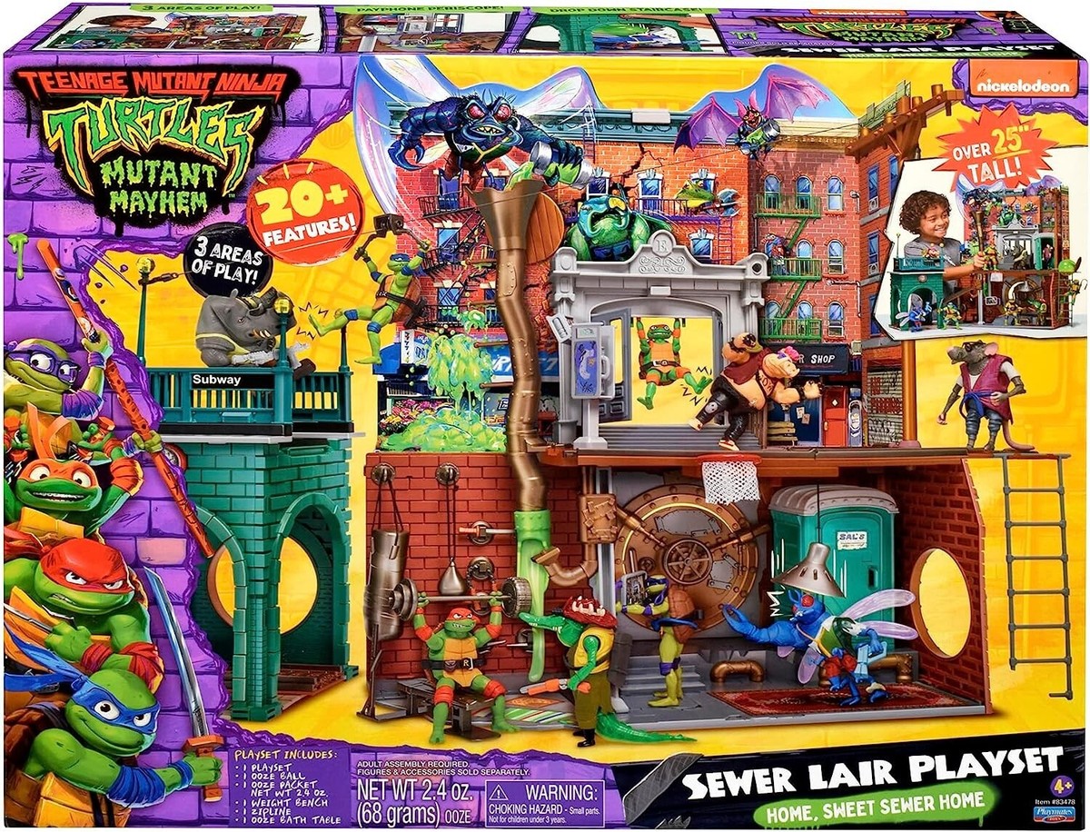 Ninja Turtle Lair Playset