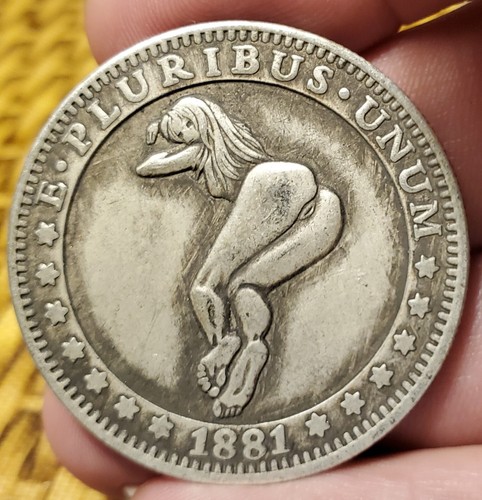 COPY COIN-FAKE MORGAN DOLLAR-LADY BITS FANTASY COIN #4 | eBay
