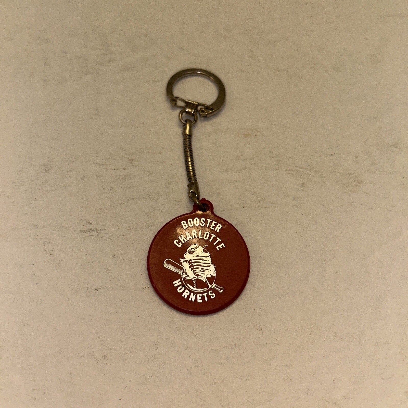 1960’s Charlotte Hornets Baseball Booster Red Keychain AL Minor League ...