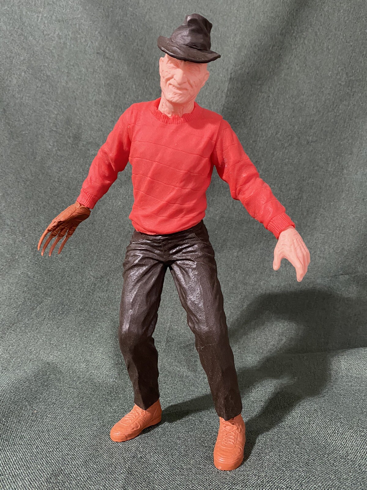 Freddy Krueger Sofubi Vinyl Kaiju Horror Action Figure Toy Monster | eBay