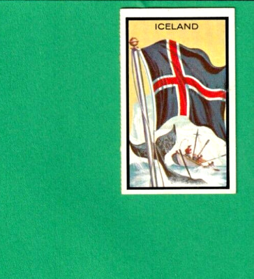 1963 Topps Midgee Flags TCG #39 Iceland | eBay