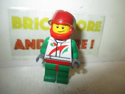 Lego - Minifigures - Car Driver White Octan Race Suit 60025 60053 ...