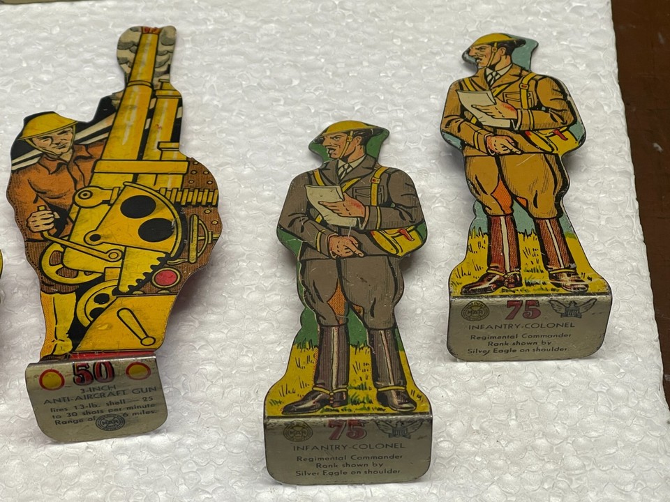 28 Marx Soldiers of Fortune Tin Lithograph 1930's Military Figure | eBay