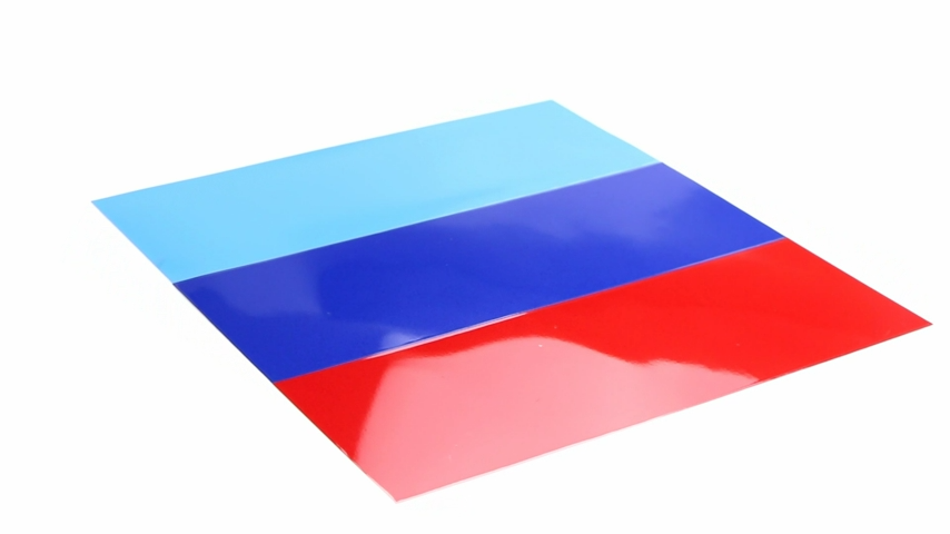 7x7" Iconic M-Performance Tri-Color Decal Sticker For BMW Side Skirt ...