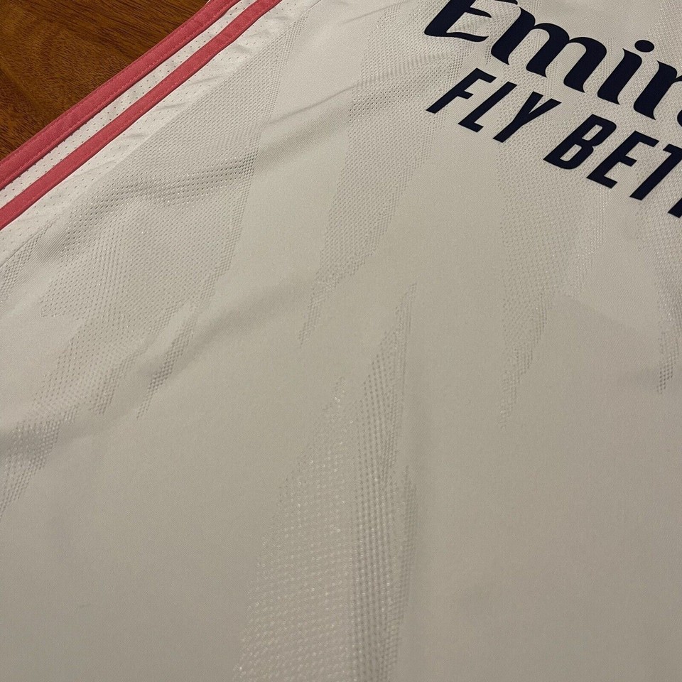 REAL MADRID ADIDAS 2020/2021 FOOTBALL HOME JERSEY #7 HAZARD SIZE “S ...